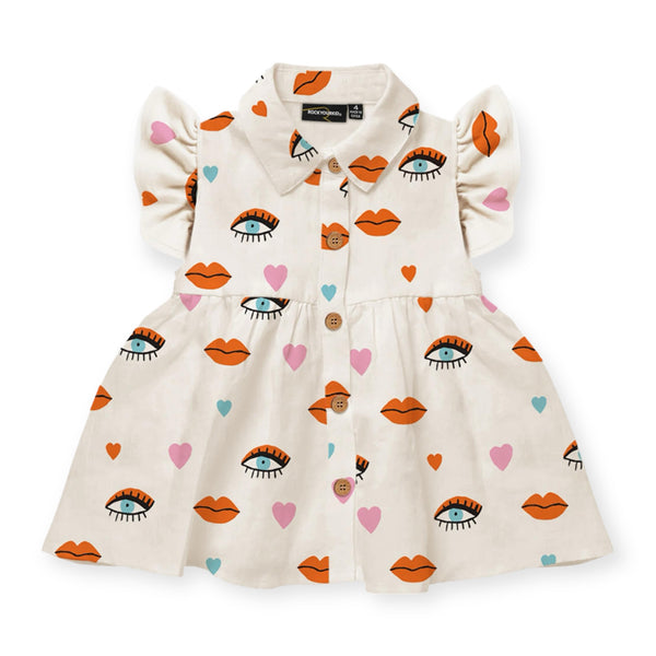 Rock Your Kid Eye See You Dress ~ Multi – Born Yesterday
