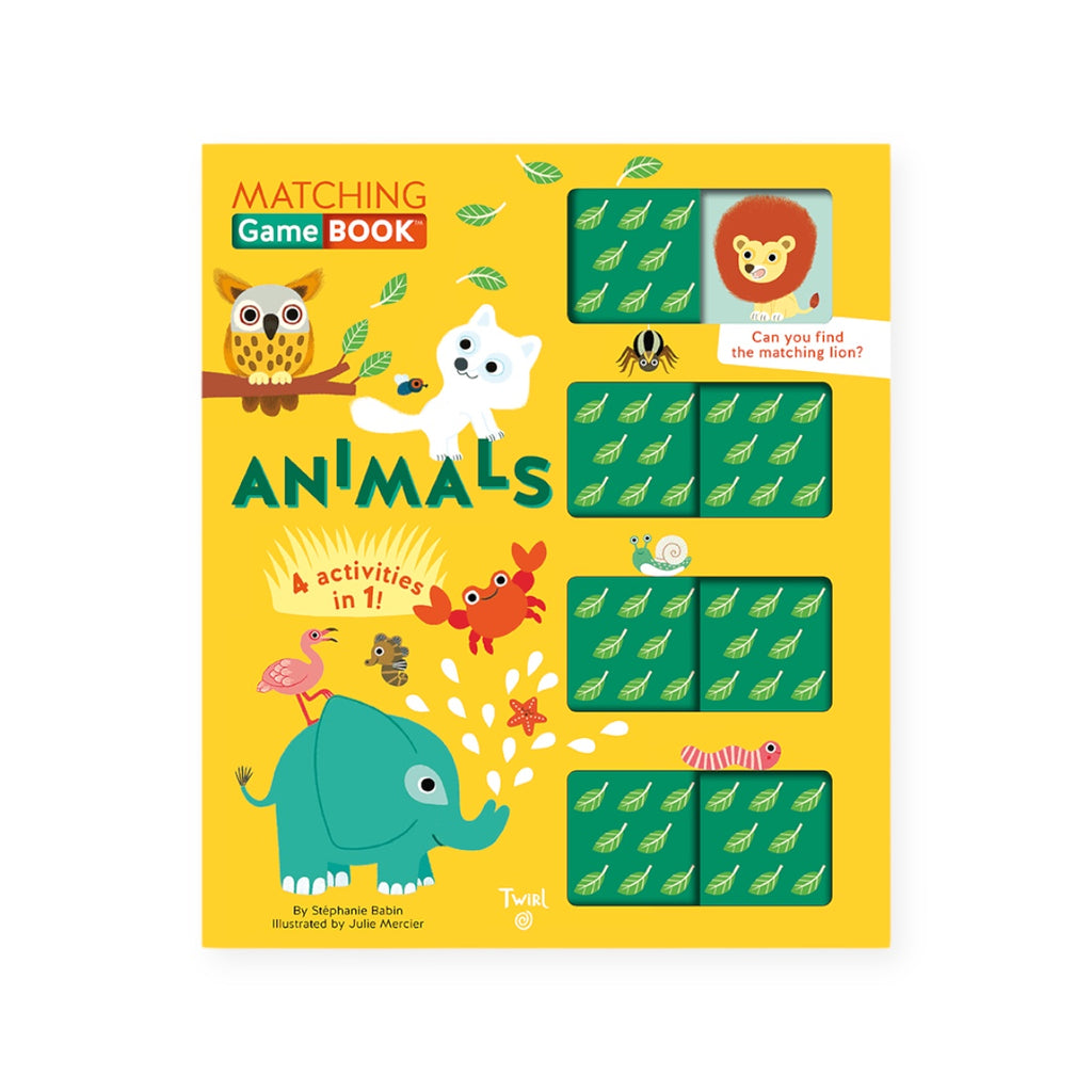 Matching Game Book: Animals – Born Yesterday