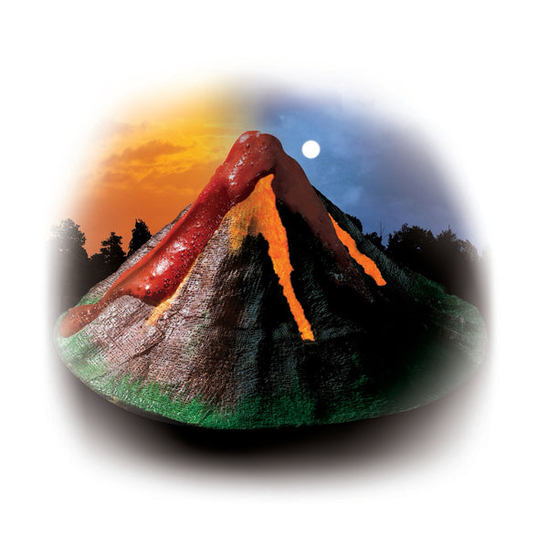 Toysmith Smithsonian Glow in the Dark Giant Volcano – Born Yesterday