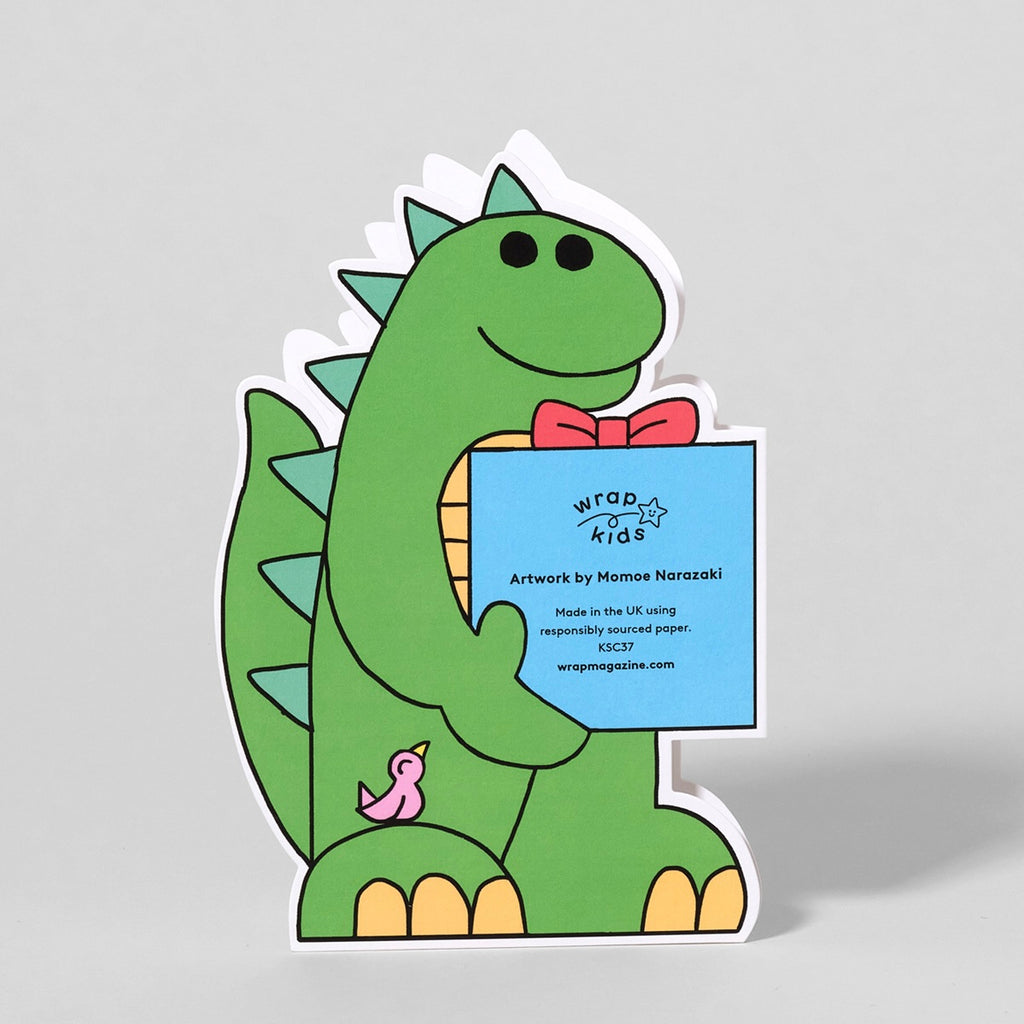 Wrap Happy Birthday Monster Shaped Card – Born Yesterday