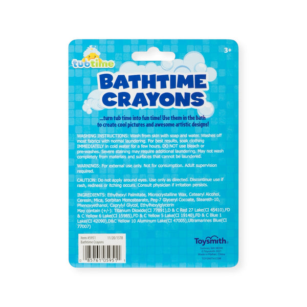 Toysmith Bath Time Crayons – Born Yesterday
