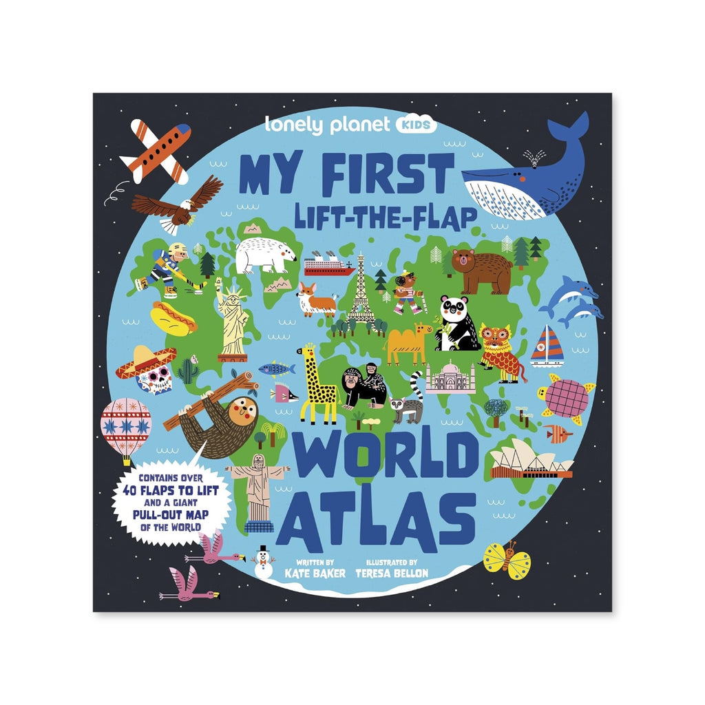 My First Lift-The-Flap: World Atlas – Born Yesterday