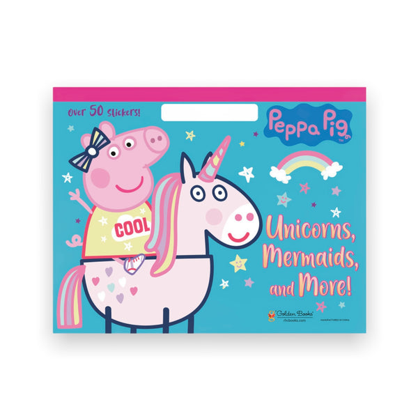 Peppa Pig Unicorns, Mermaids & More! Sticker Book – Born Yesterday
