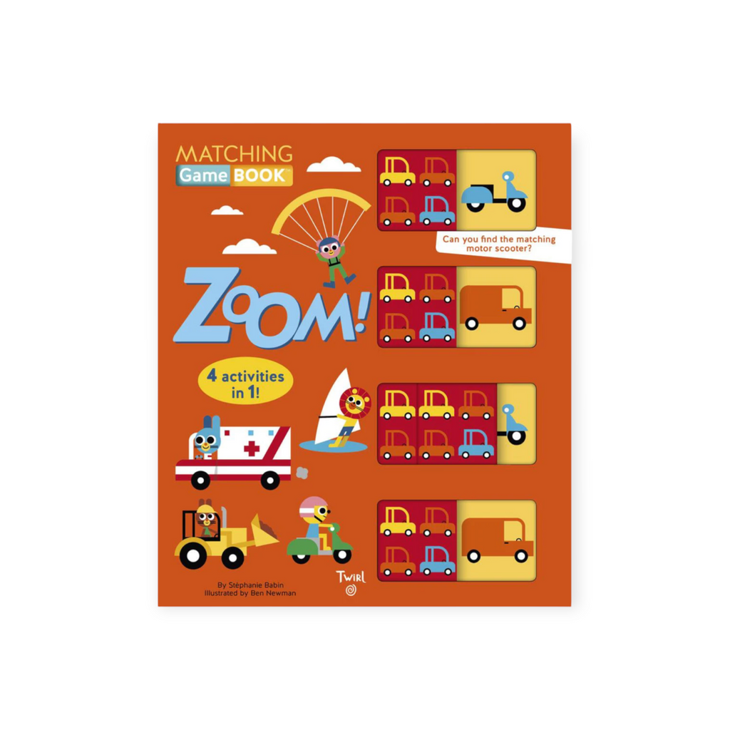Matching Game Book: Zoom! – Born Yesterday