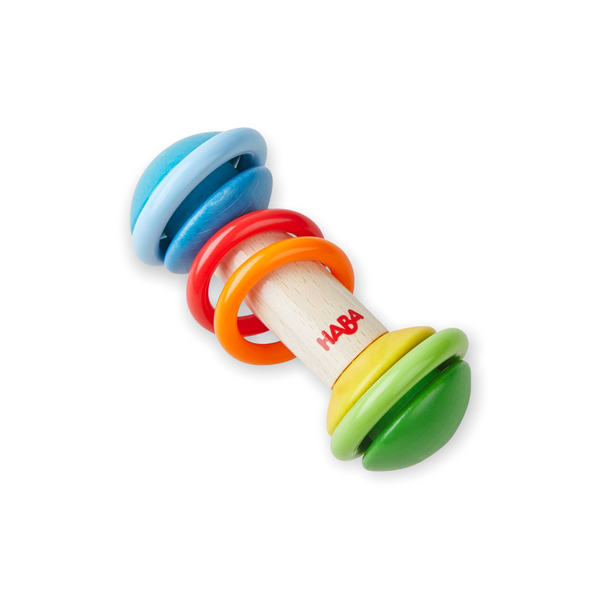 Haba Rainmaker Wooden Clutch Toy – Born Yesterday