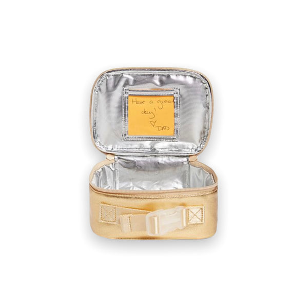 State Bags Mini Rodgers Snack Pack ~ Gold – Born Yesterday