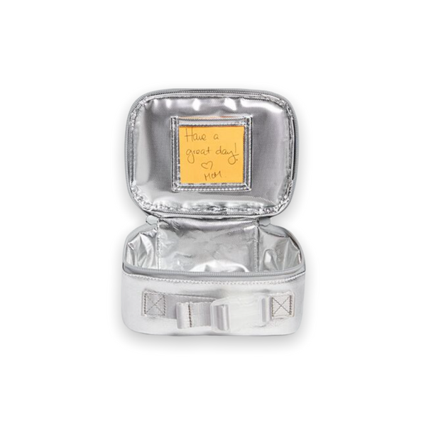 State Bags Mini Rodgers Snack Pack ~ Silver – Born Yesterday